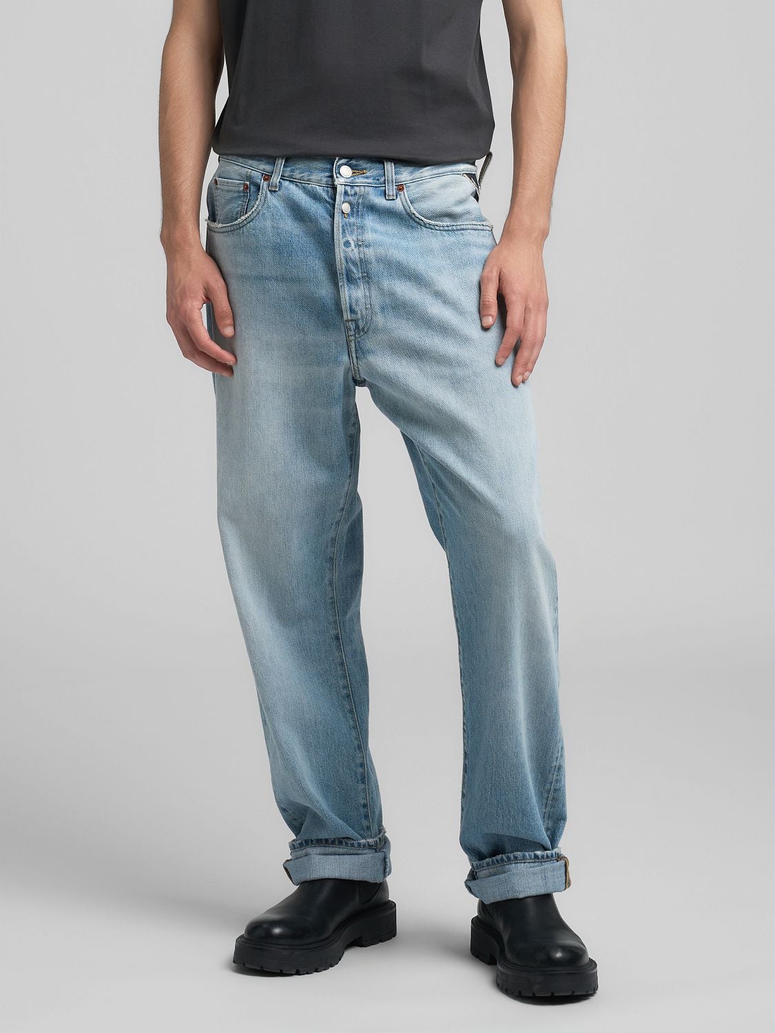 Vaqueros corte recto m9zero1 Light blue | Replay Jeans